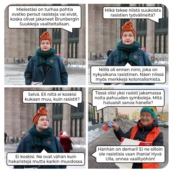 Rasistiset karkit » Pakolliset meemit